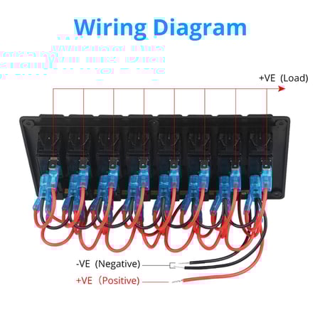 Wiring Diagram For Rocker Switch Panel - Wiring Diagram