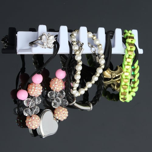 Pink Blue White Triangular Four-tiered Jewelry Rack,Jewelry Triangle ...