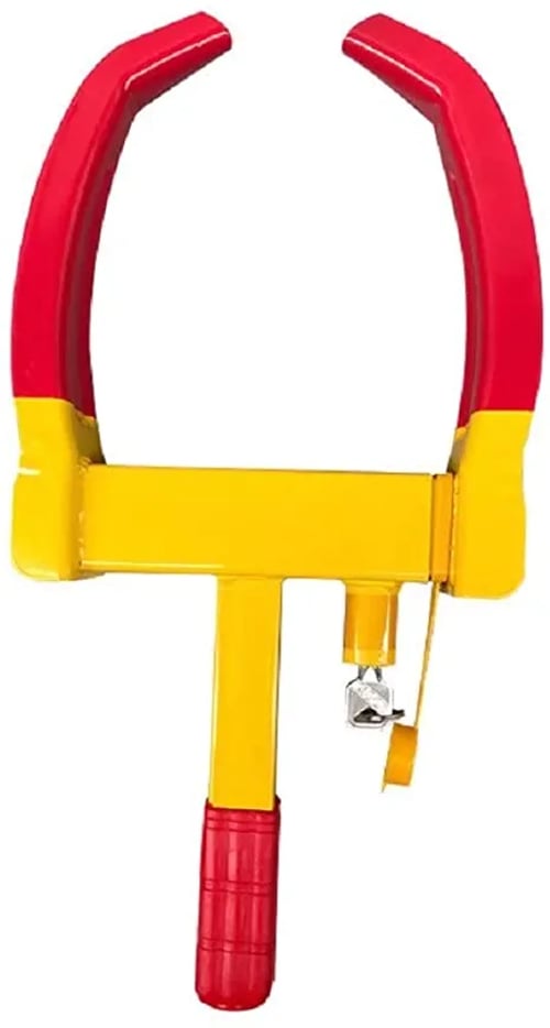 Parking Clamp Blocking Wheels Car Lock Thicker Tyres Lock Anti-Theft ...