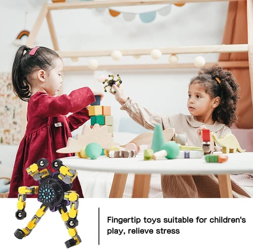 Mascube Transformable Fingertip Gyro Toy Chain Robot Toy Diy #Gjb-2103 ... Mascube Transformable Fingertip Gyro Toy Chain Robot Toy Diy #Gjb-2103 ...