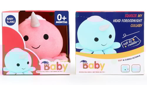 Baby Sunki Soft & Cuddle Octopus With Light & Sound - buy Baby Sunki ...