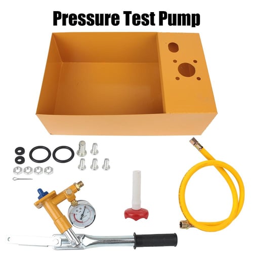 Oil Test Pump with G1/2" Hose 2.5MPa Pressure Test Pump 25KG Water ...