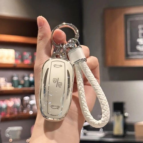 Tesla key fob lanyard store