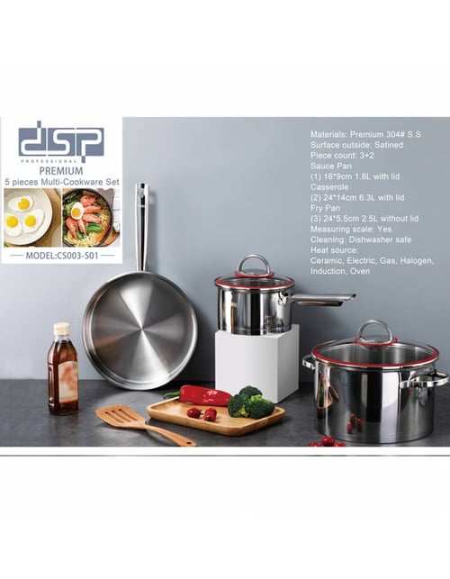DSP cookware set CS003-S01 - buy DSP cookware set CS003-S01: prices ...