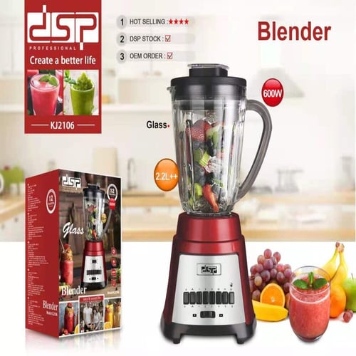 DSP Blender 600W 2.2L KJ2106 - buy DSP Blender 600W 2.2L KJ2106: prices ...