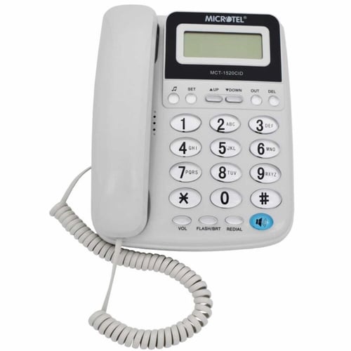 Microtel Landline Phone Model MCT-1520CID - buy Microtel Landline Phone Model MCT-1520CID ...
