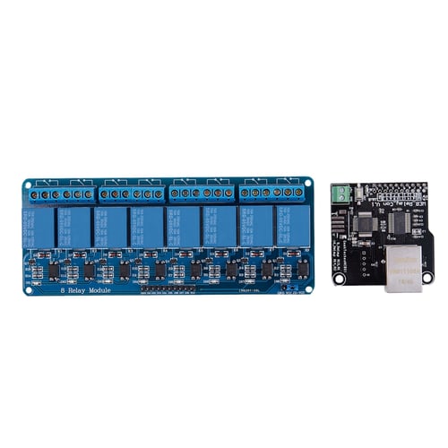 Industrial Electrical RJ45 Port Ethernet Control Module with 8-Channel ...