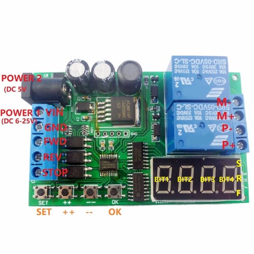 Automatic forward and reverse motor control circuit - opmthunder