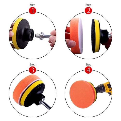 5 Buffing Polishing pad,5 inch buffing pad,5 buffing foam pad