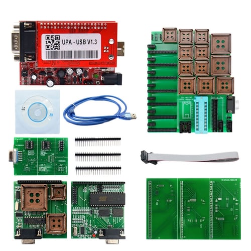 Upa V1.3 USB Programmer with Full Adapter Kit for Tuning USB Chip Upa ...