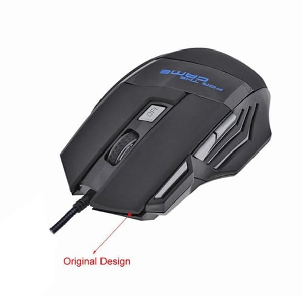 CZF Boutique Gaming Mouse X7 5500DPI LED Optical USB Gaming Mouse مضيئة ...