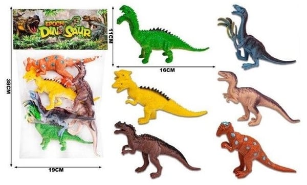 Epoch Dinosaur Set Pack Of 6 - buy Epoch Dinosaur Set Pack Of 6: prices ...