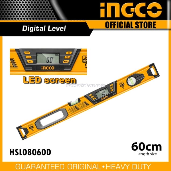 Ingco Digital Level 60cm HSL08060D - buy Ingco Digital Level 60cm ...